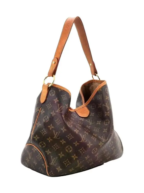 LOUIS VUITTON Monogram Canvas Pm Hobo Bag - Brown