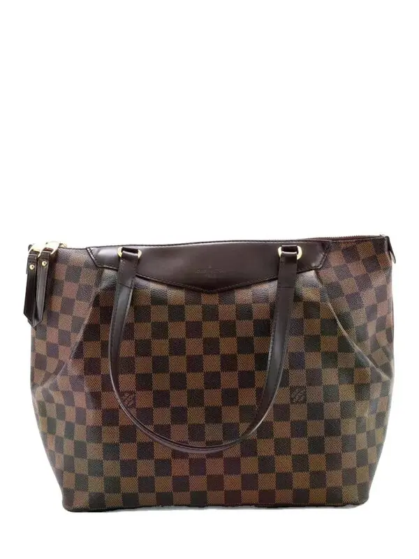 LOUIS VUITTON Westminster Gm Damier Tote Bag - Brown