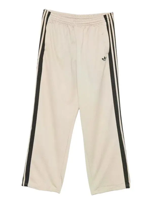 Adidas Side-stripe Track Pants - Neutrals