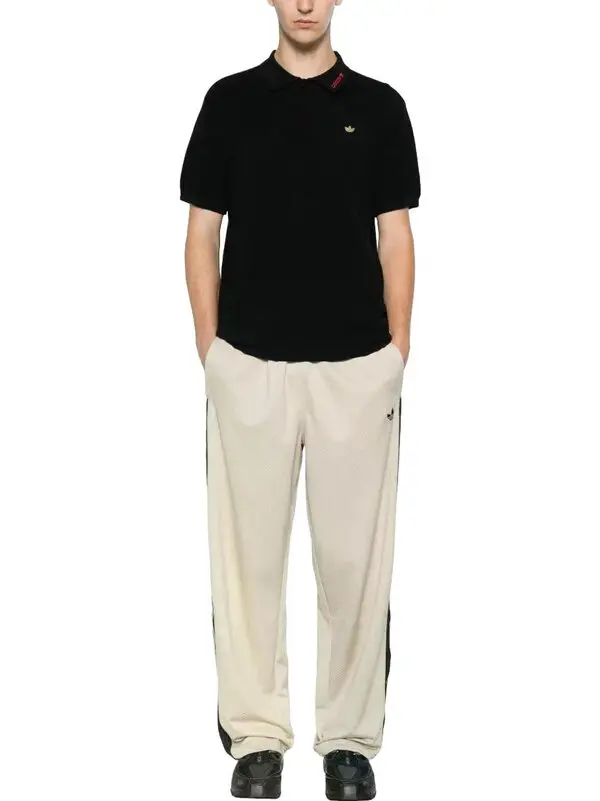 Adidas Side-stripe Track Pants - Neutrals