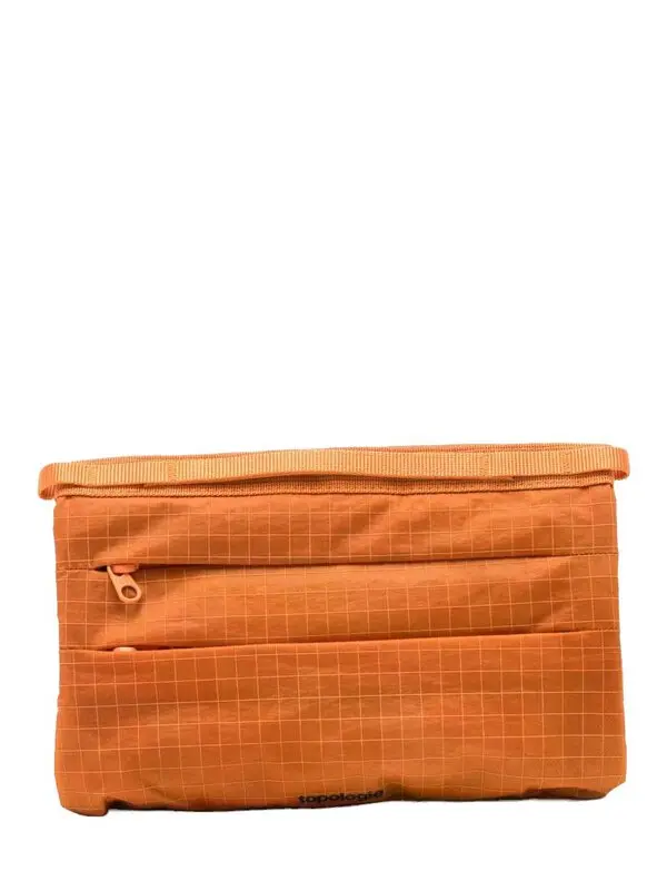 TOPOLOGIE Ripstop Clutch Bag - Orange