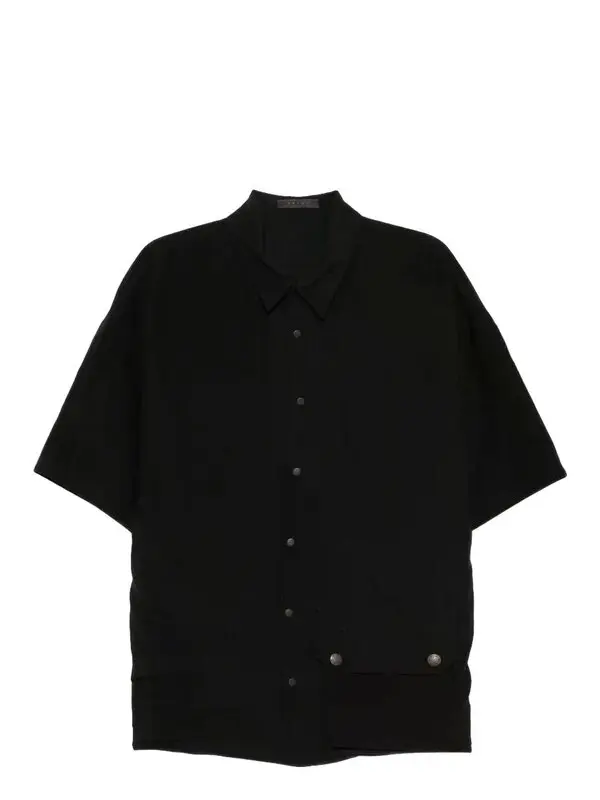 DEVOA Short-sleeve Shirt - Black