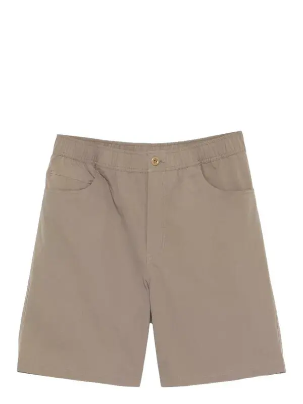 Norse Projects Elasticated Waistband Shorts - Brown