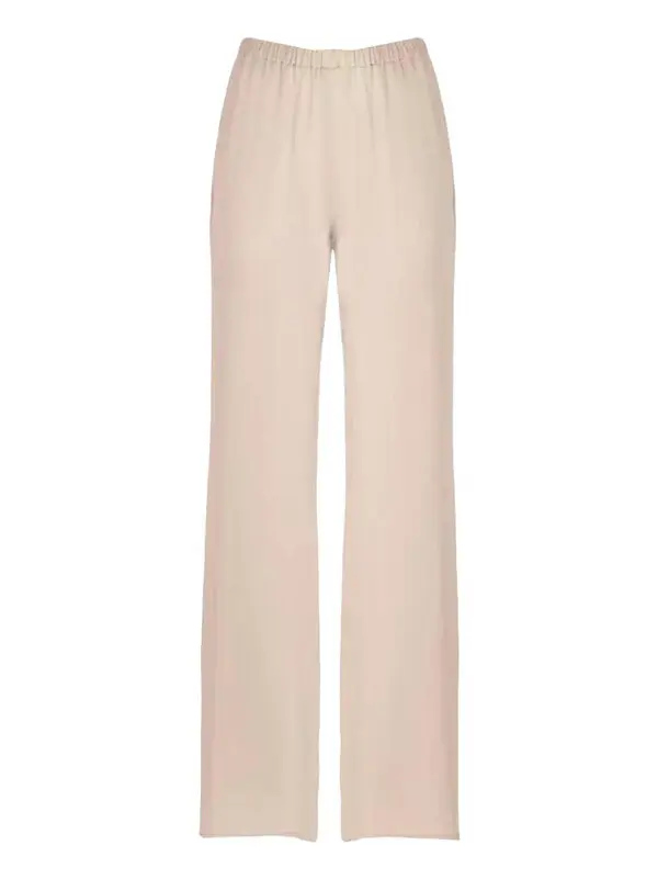 Antonelli Firenze Palazzo Pants With Elasticated Waistband - Neutrals
