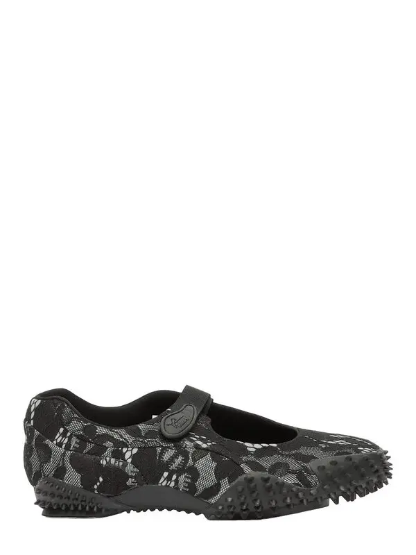 PUMA Mostro Fey Lace Black Mary Jane Sneakers - Puma Black