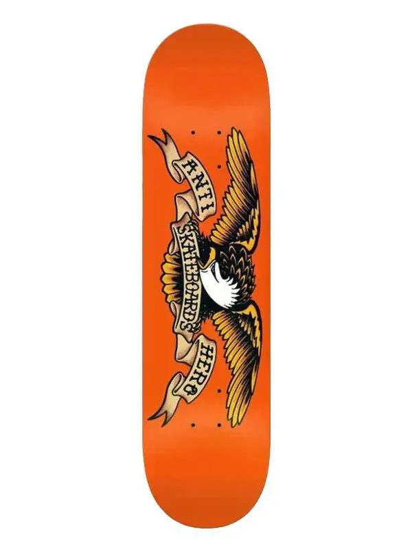 Supreme Antihero Classic Eagle Deck Skateboard - Orange