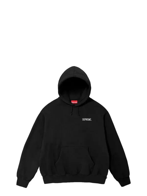 Supreme Doggs Graphic-print Hoodie - Black
