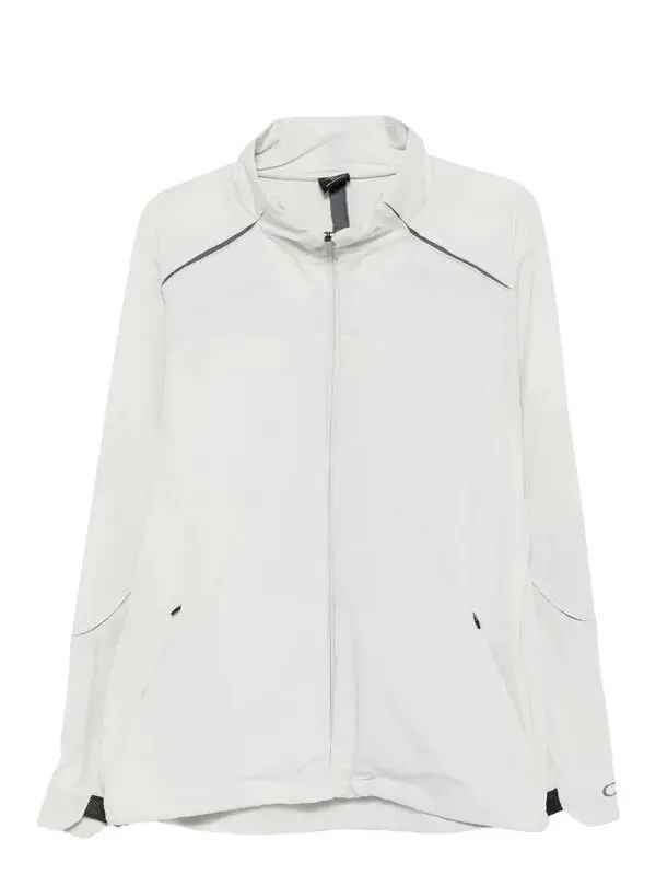 Oakley Fusion Flex Neo Logo-print Zip-up Jacket - Grey