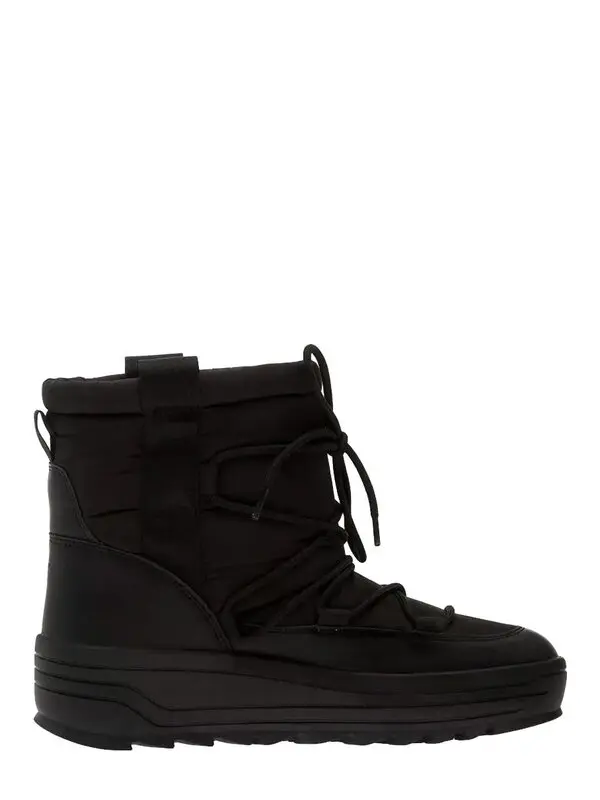 Geox Milleiny B Abx Lace-up Boots - Black
