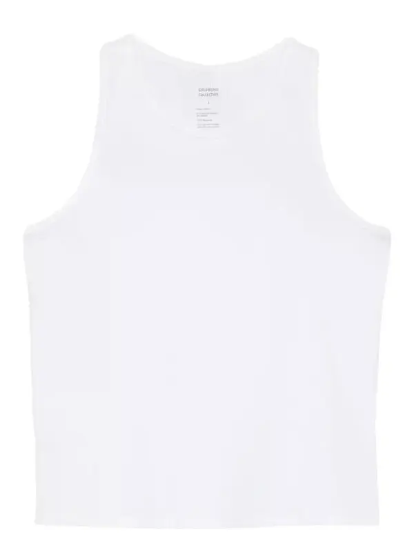 GIRLFRIEND COLLECTIVE Reset Racerback Tank Top - White