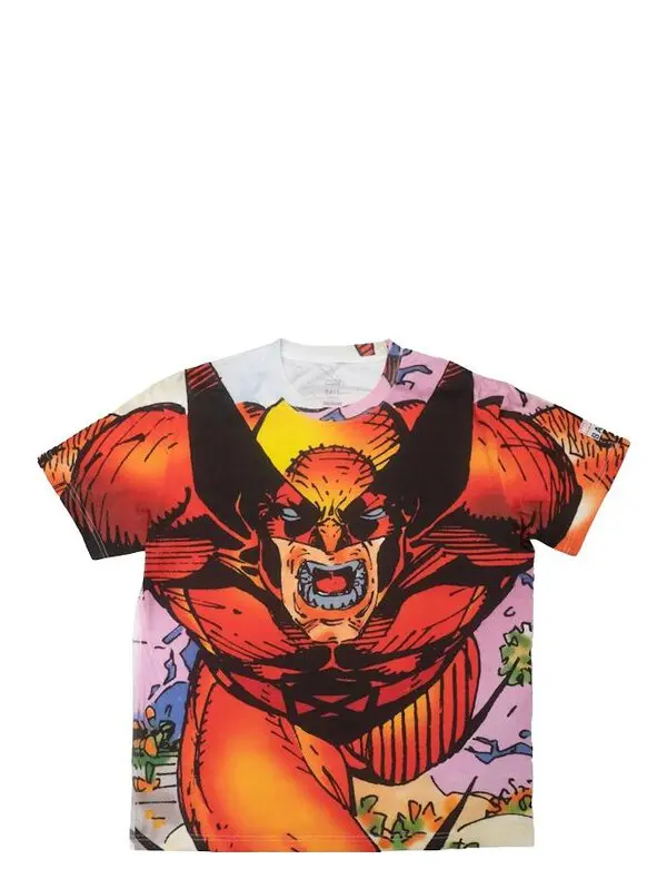 BAIT X Wolverine All Over Sublimated Tee Shirt - Multicolor