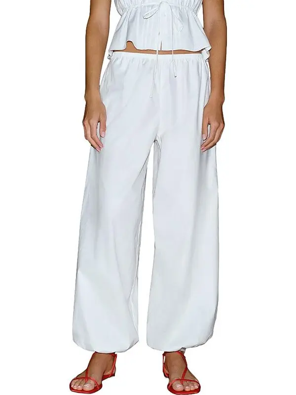 REFORMATION Aven Pants - White