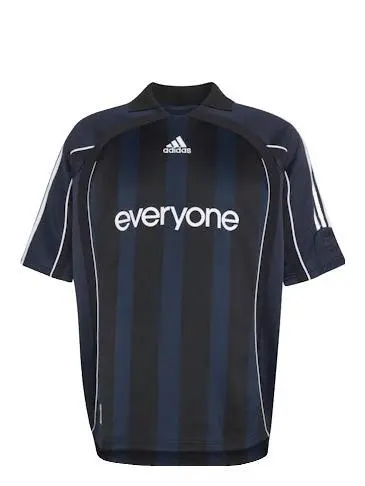 Adidas X Everyone Striped Collared Jersey - Legend Ink