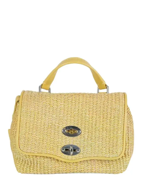 ZANELLATO Postina Woven Shoulder Bag - Yellow