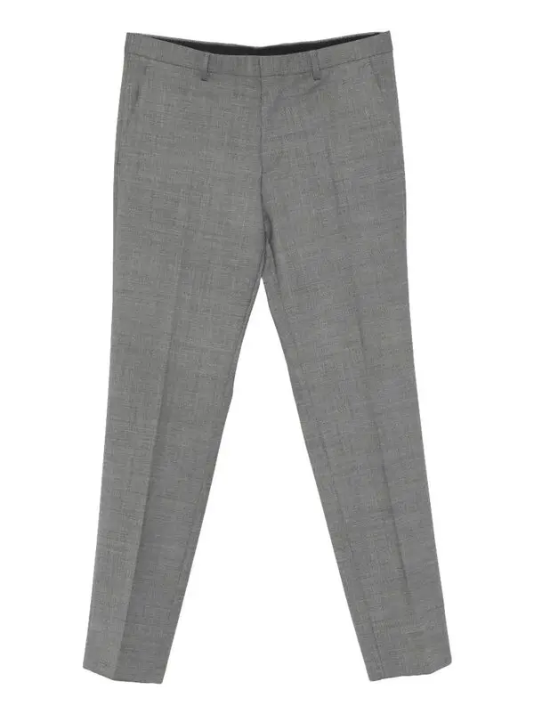 BOSS Slim-fit Tailored Trousers - Grey