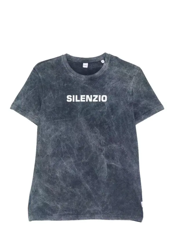 Aspesi Acid-wash Cotton T-shirt - Grey