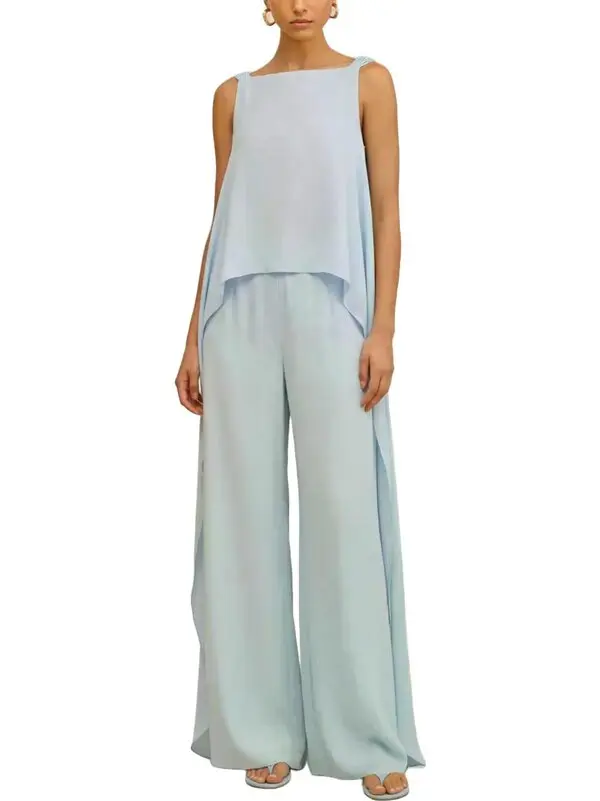 Cult Gaia Sara Wide-leg Trousers - Blue