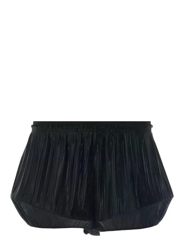 Givenchy Pleated Structured Shorts - Black