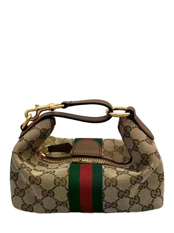 Gucci Beige Monogram Mini Bag - Neutrals