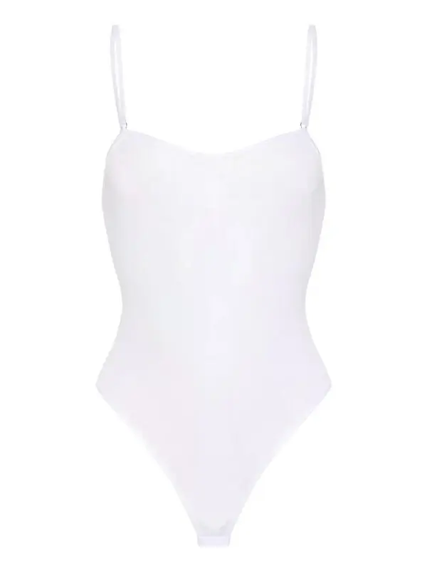 MAISON CLOSE La Femme Amazone Bodysuit - White