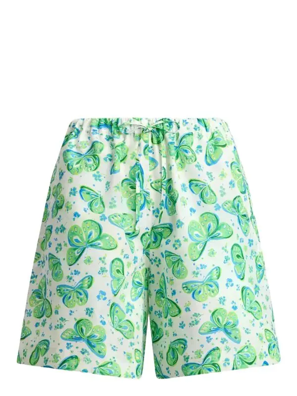 Polo Ralph Lauren Butterfly Print Shorts - White