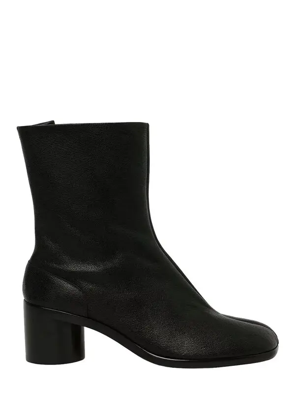 MAISON MARGIELA Tabi Ankle Boots With Side Zip - Black
