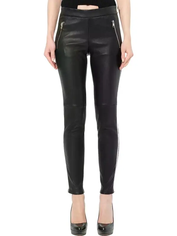 Alexander McQueen Zip-detail Leggings - Black