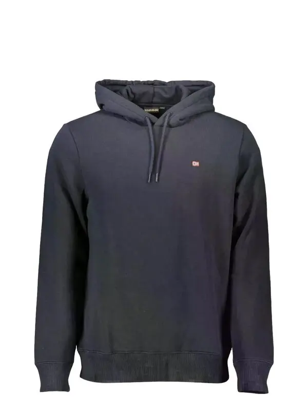 NAPAPIJRI Logo-patch Drawstring Hoodie - Blue