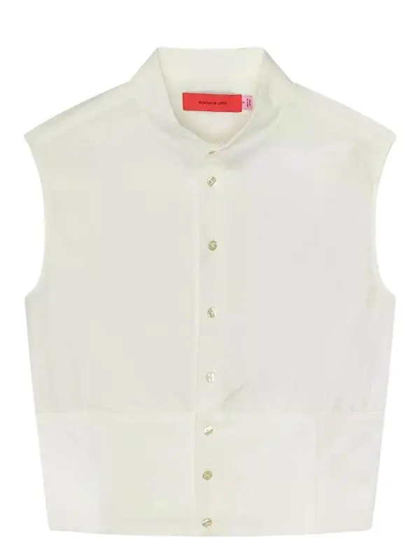 Eckhaus Latta Sleeveless Shirt - Neutrals