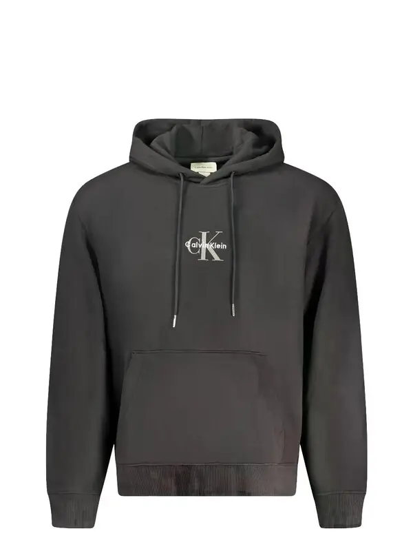 Calvin Klein Print Hoodie - Black