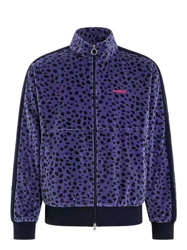 PLEASURES Ozone Spotted Jacket - Blue