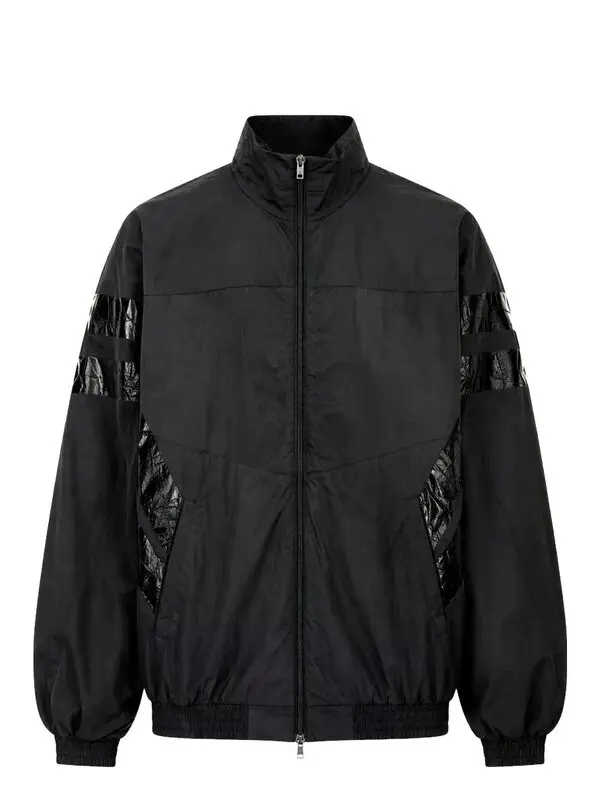 Vetements Tape Detail Track Jacket - Black
