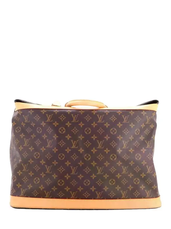 LOUIS VUITTON Monogram Canvas Cruiser 50 Travel Bag - Brown