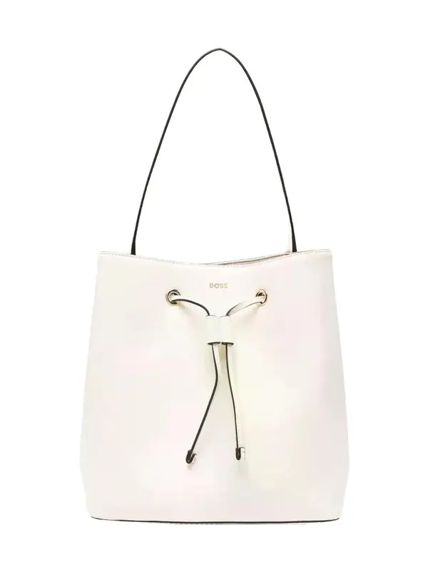 BOSS Sandy Drawstring Bucket Bag - Neutrals
