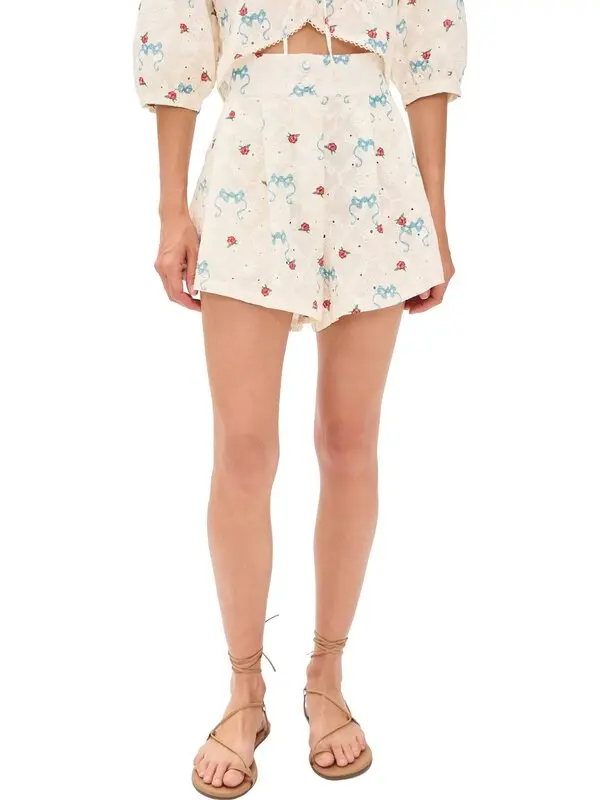 Agua Bendita Nalia Cherish Shorts - Multicolor