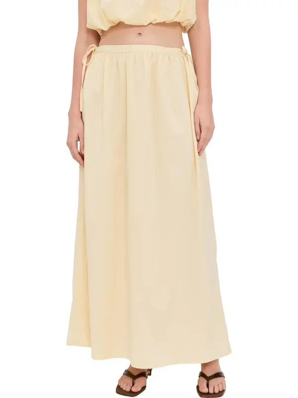 4TH & RECKLESS Tayla Maxi Skirt - Cream