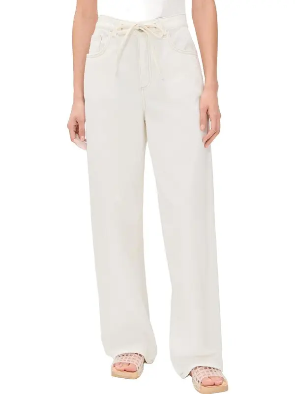 SEVENTY + MOCHI Blake Jeans - Herringbone Ecru