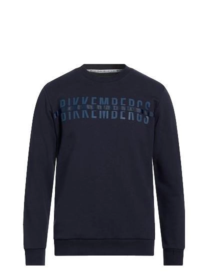 BIKKEMBERGS Midnight Cotton Sweatshirt - Blue