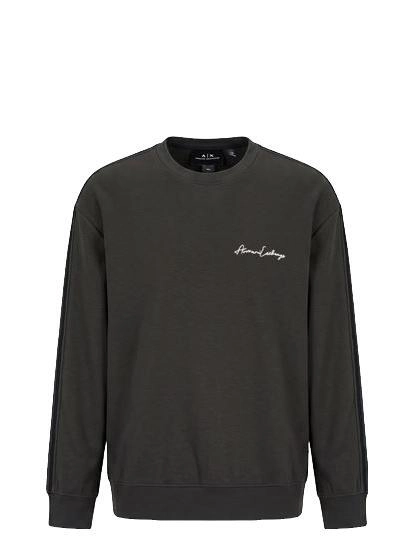Armani Exchange Polyester, Viscose, Elastane Sweatshirt - Grey