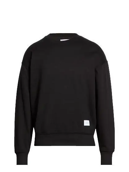 SHOE Cotton Crewneck Sweatshirt - Black