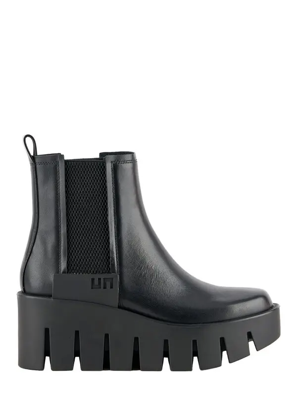 United Nude Grip Chelsea Lo Iv Platform Boots - Black
