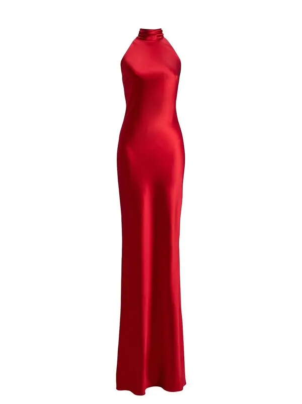 Ralph Lauren Chilton Maxi Dress - Red