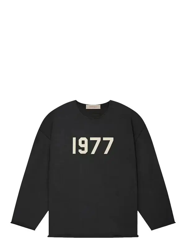 Fear Of God Raw-edge Crew Neck Sweater - Black