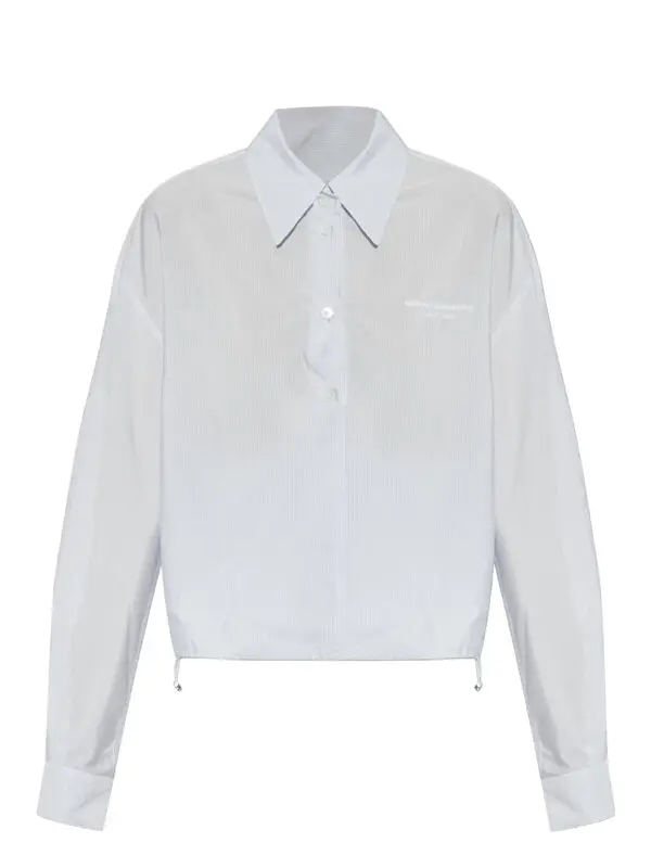 Alexander Wang Logo Shirt - Light Blue
