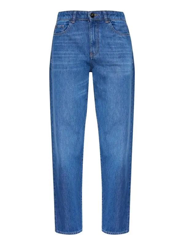 Emporio Armani Tapered Leg Jeans - Blue