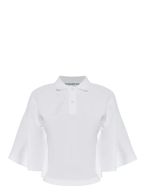 Alexander Wang Polo Shirt With Logo - White