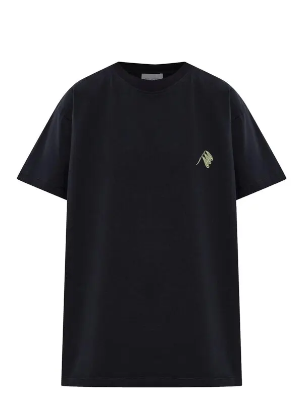 Attico Il Primo Bagno" Cotton T-shirt - Black