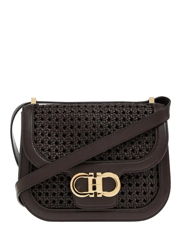 FERRAGAMO Double Bag - Brown
