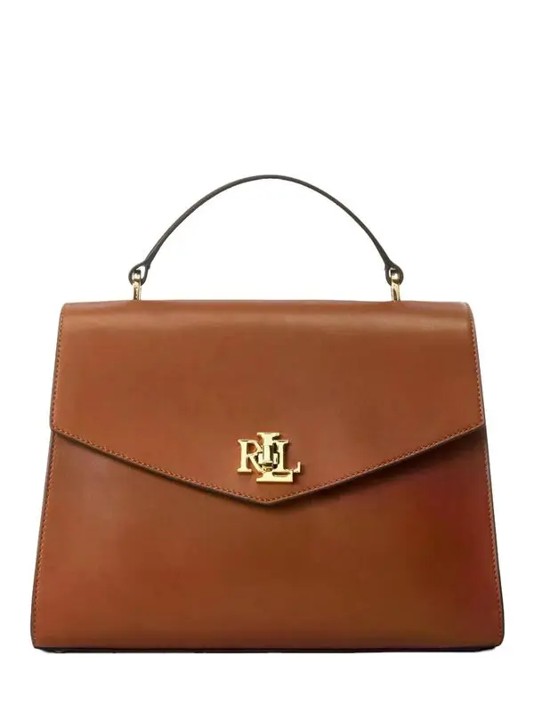 Ralph Lauren Medium Leather Tote Bag - Brown