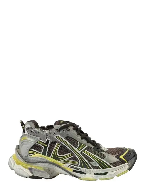 Balenciaga Runner Mesh Sneakers - Grey